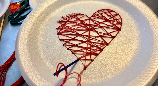 Maker Monday: String Art Stitch Cards | Pittsburgh is Kidsburgh