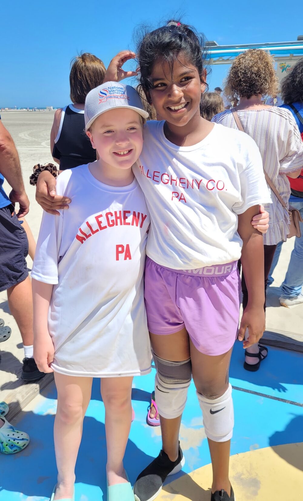 Summer fun: These local girls were winners at the National Marbles ...