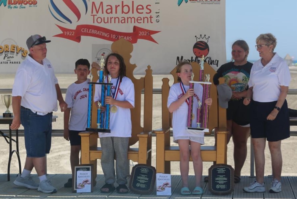 Summer fun: These local girls were winners at the National Marbles ...