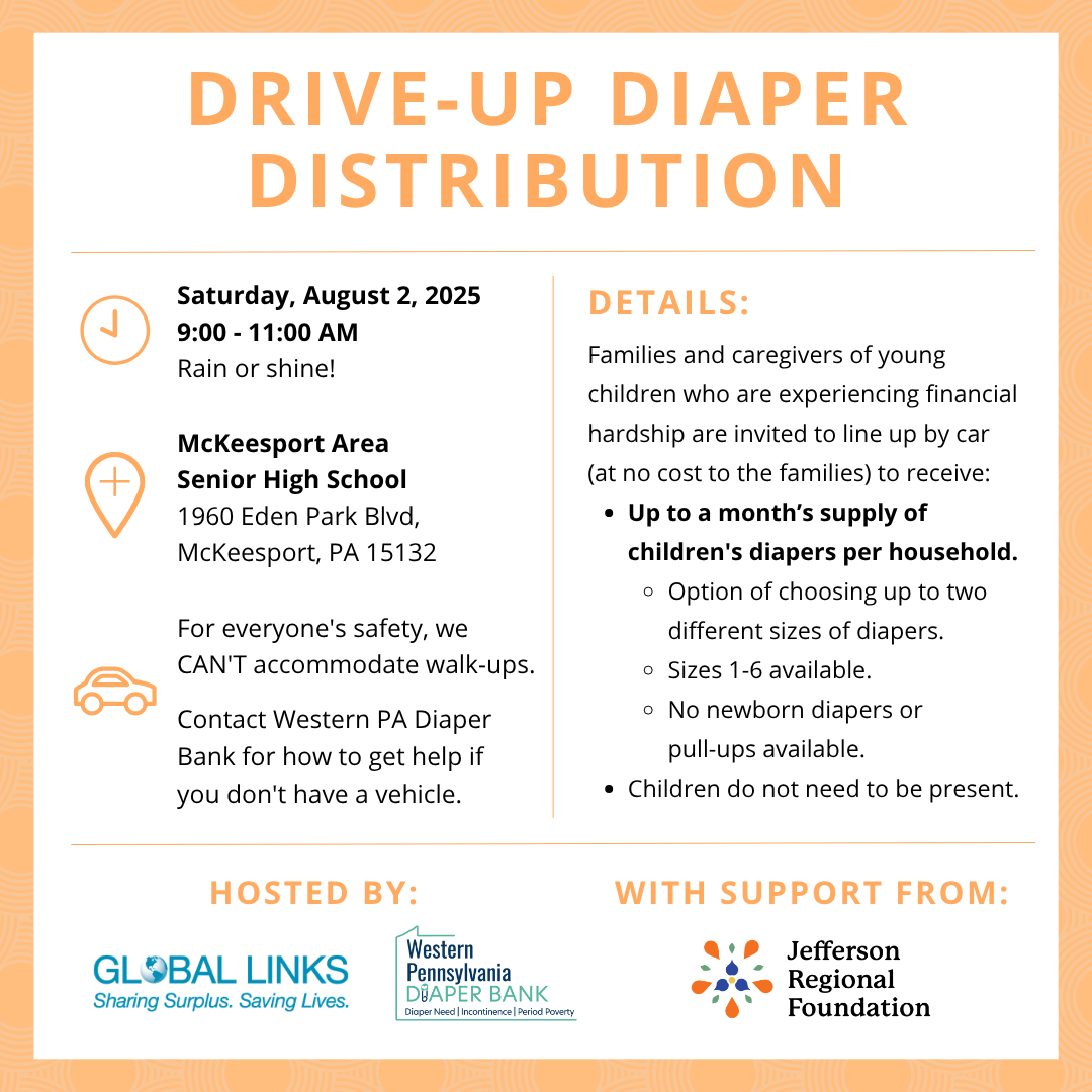 Free Drive-Up Diaper Distribution — Kidsburgh