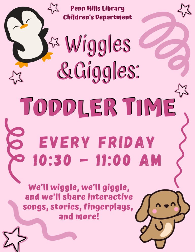 Wiggles and Giggles: Toddler Time — Kidsburgh