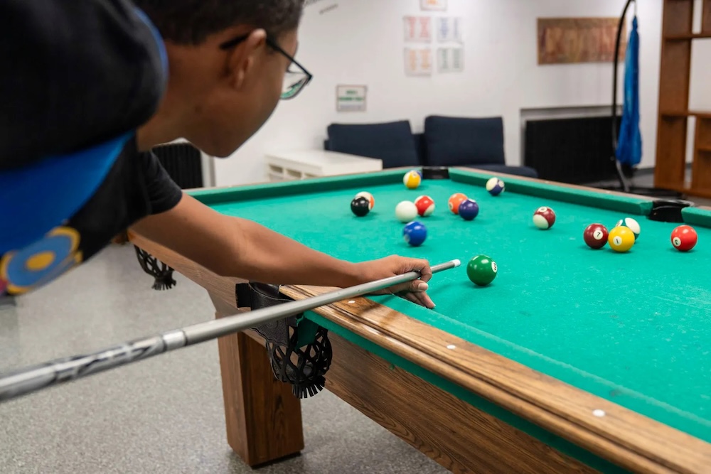 Brookline teens put down the phones and get grounded at outreach center ...